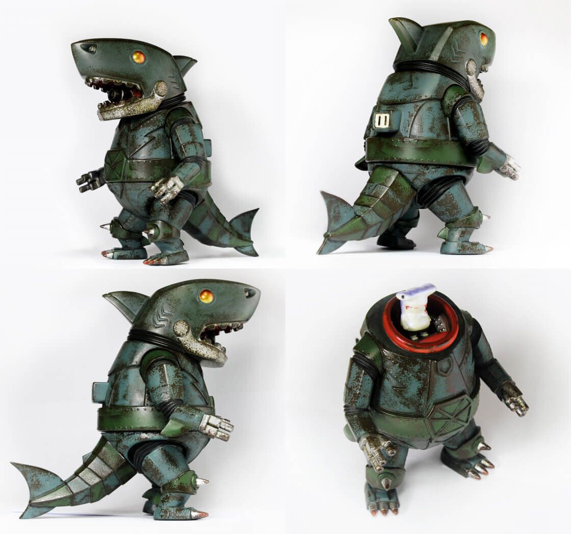 MECHA SHARK LORDS INSTINCTOY Edition by Momoco Studio x Merry Go Round ...
