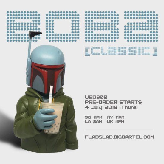 BOBA [CLASSIC] edition by Luke Chueh x FLABSLAB - The Toy Chronicle