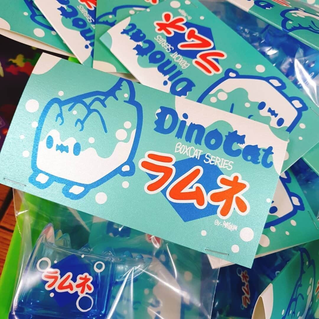 Ramune Dinocat By Rato Kim Summer Soul - The Toy Chronicle
