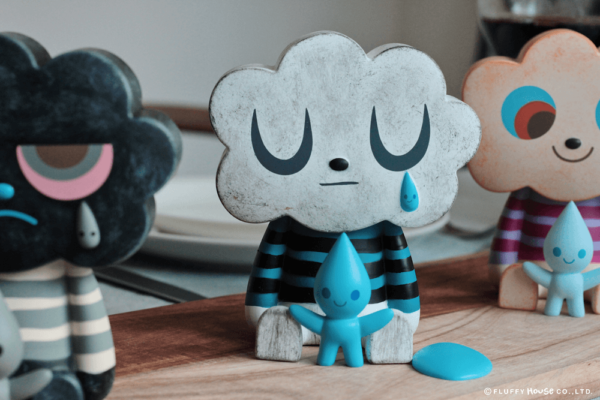 Fluffy House x Amanda Visell | Black Cloud | Rain x Shine | Cloudy Day ...