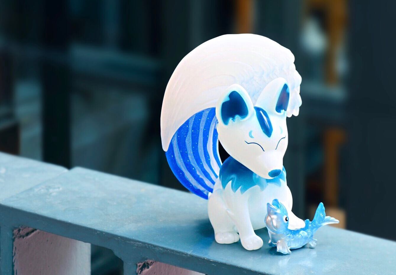 Nami Kitsune 浪狐 by Gilbert Yam x Unbox Industries - The Toy Chronicle