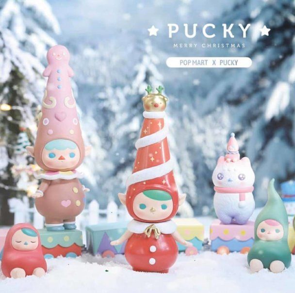 Pucky Merry Christmas Set by Pucky x POP MART - The Toy Chronicle