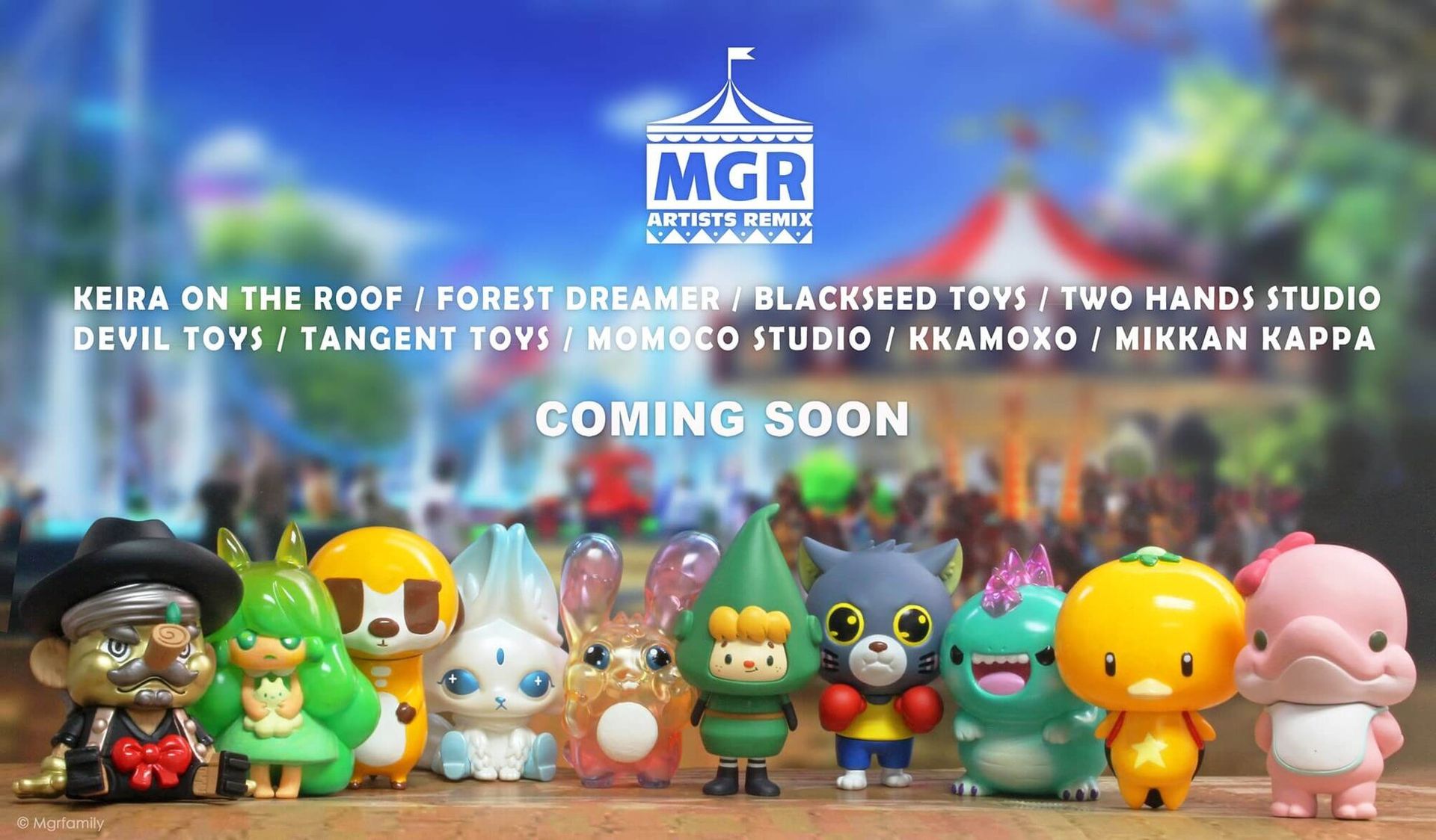 MGR ARTISTS REMIX Series by MERRY GO ROUND - The Toy Chronicle