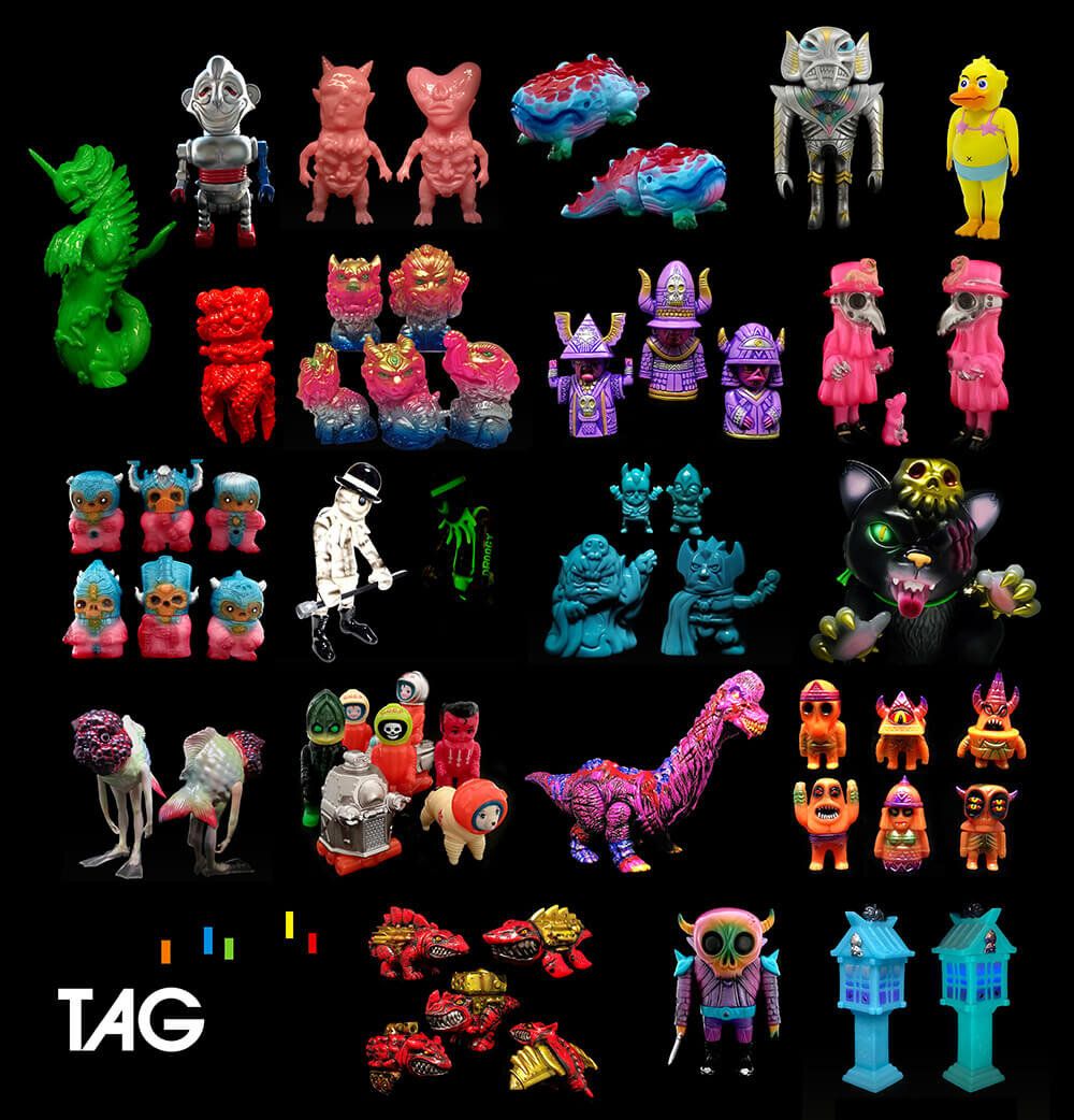 TOY ART GALLERY DESIGNERCON 2019 Exclusives - The Toy Chronicle