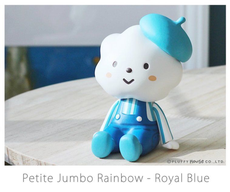 Petite Jumbo Rainbow - Royal Blue by Fluffy House - The Toy Chronicle