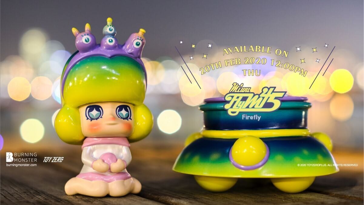 Miwu Firefly M45 Vinyl Edition by Burning Monster x ToyZero Plus Online ...