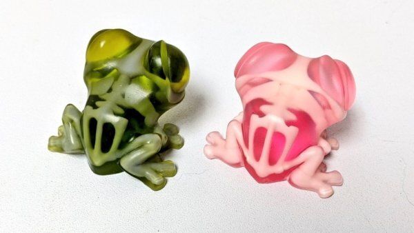 Skelly Frogs by Scribbletoad - The Toy Chronicle