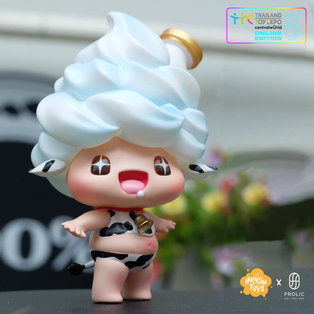Belly MILK Edition by ImaGintoy x Frolic Factory - The Toy Chronicle