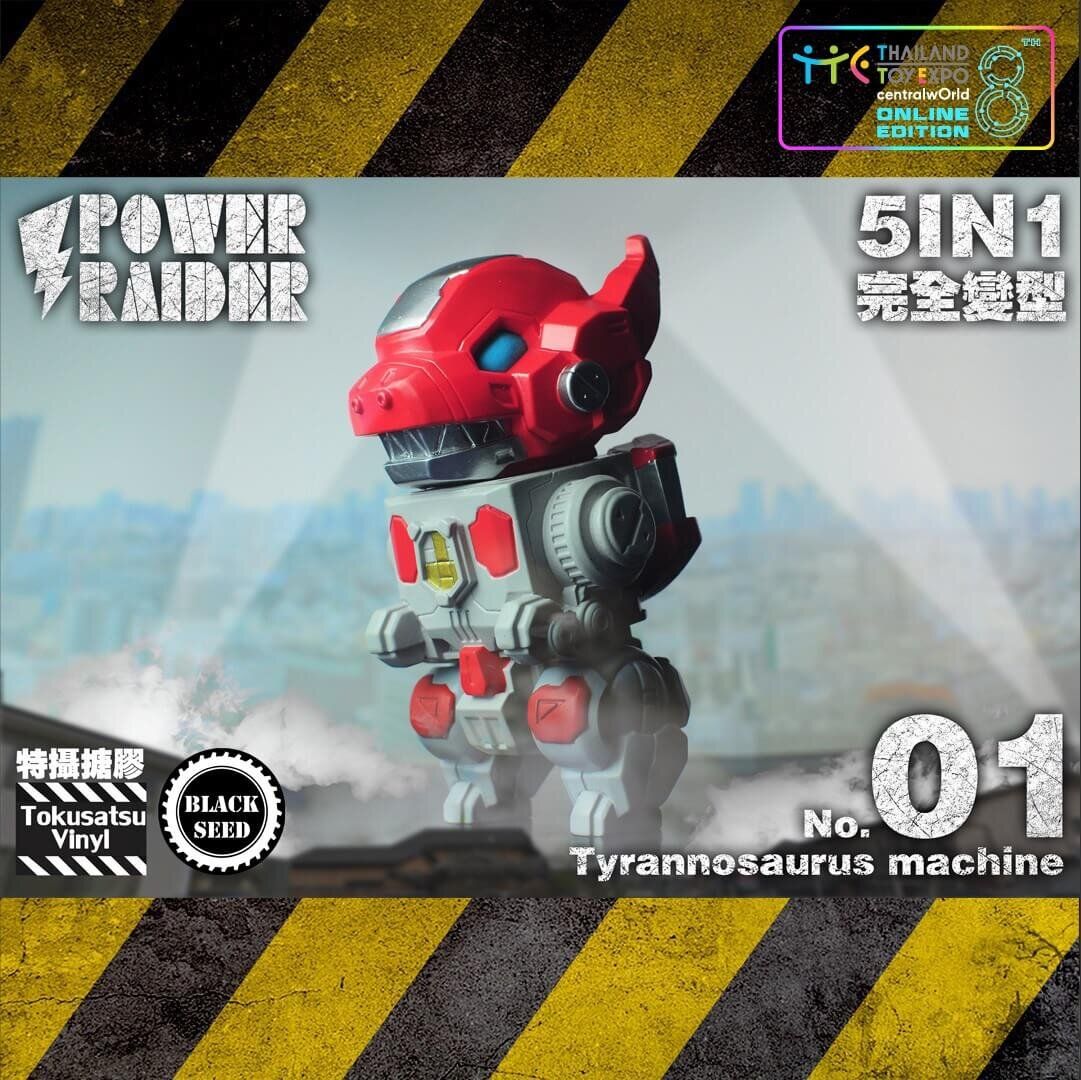 POWER RAIDER by Black Seed Toys x Tokusatsu Vinyl - The Toy Chronicle