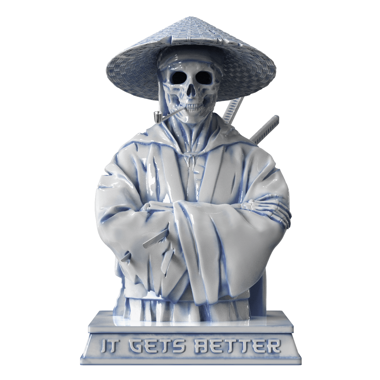 Samurai Hell Chamber by Rob Bowyer x Mighty Jaxx - The Toy Chronicle