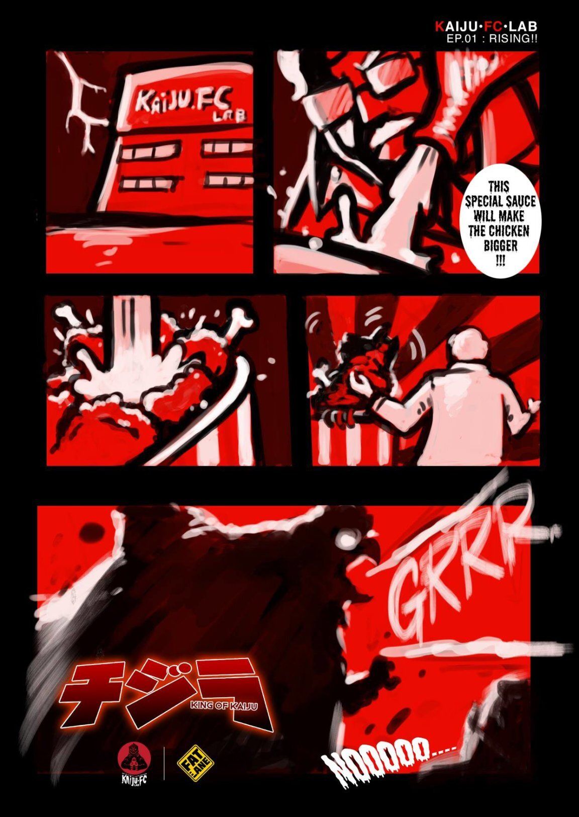 ChickZilla by Kaiju FC Lab x FatLane Worldwide Release - The Toy Chronicle