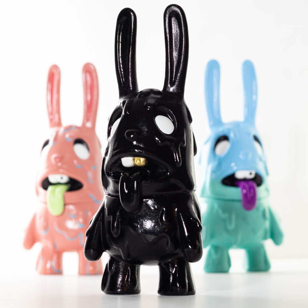 Zombie Bunnies by Aleana Soto of Fetch For Donuts - The Toy Chronicle