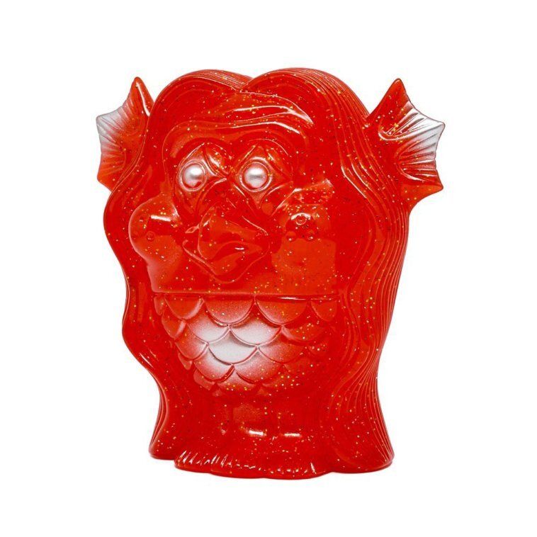AMABIE Red Glitter Clear myplasticheart Exclusive by HeadlockStudio ...