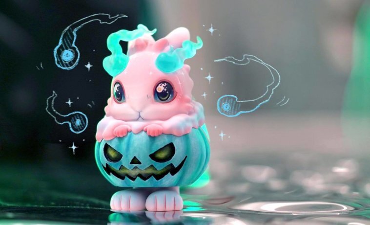 Big Pumpkin Baby Raby by Yoyo Yeung - The Toy Chronicle