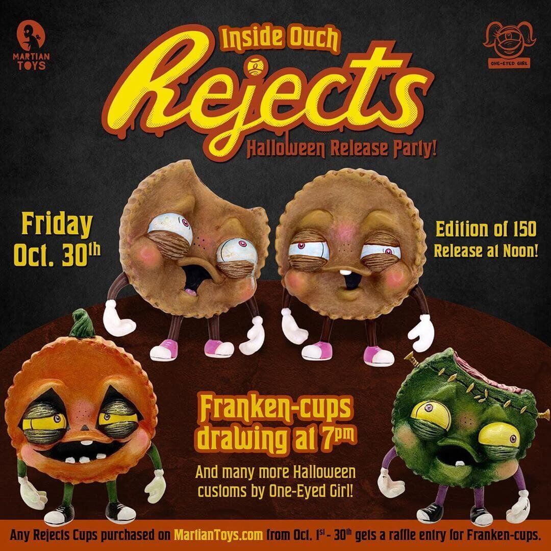 Inside Outch Rejects Halloween Release Party - The Toy Chronicle