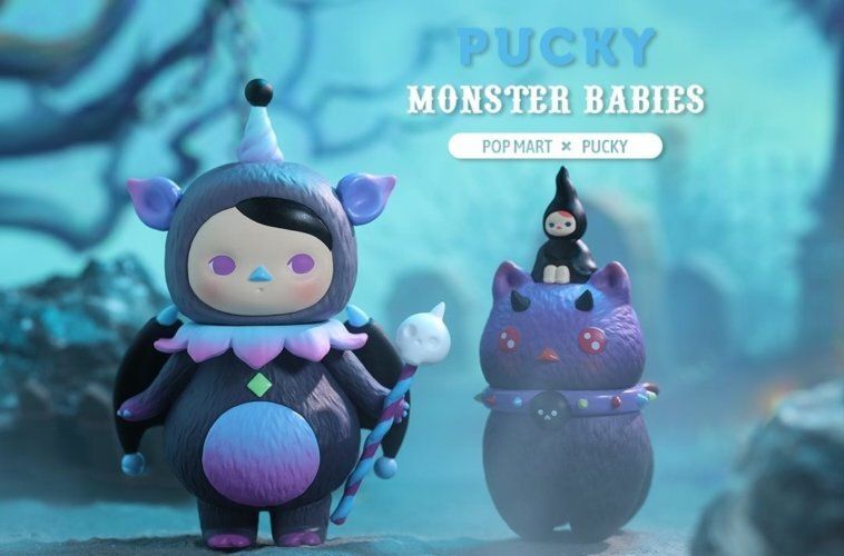 Pucky Monster Babies Blind Box Series by Pucky x POP MART - The Toy ...