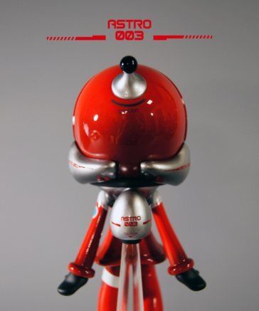 ASTRO 003 Red Astro Miwu 2021 by Burning Monster - The Toy Chronicle