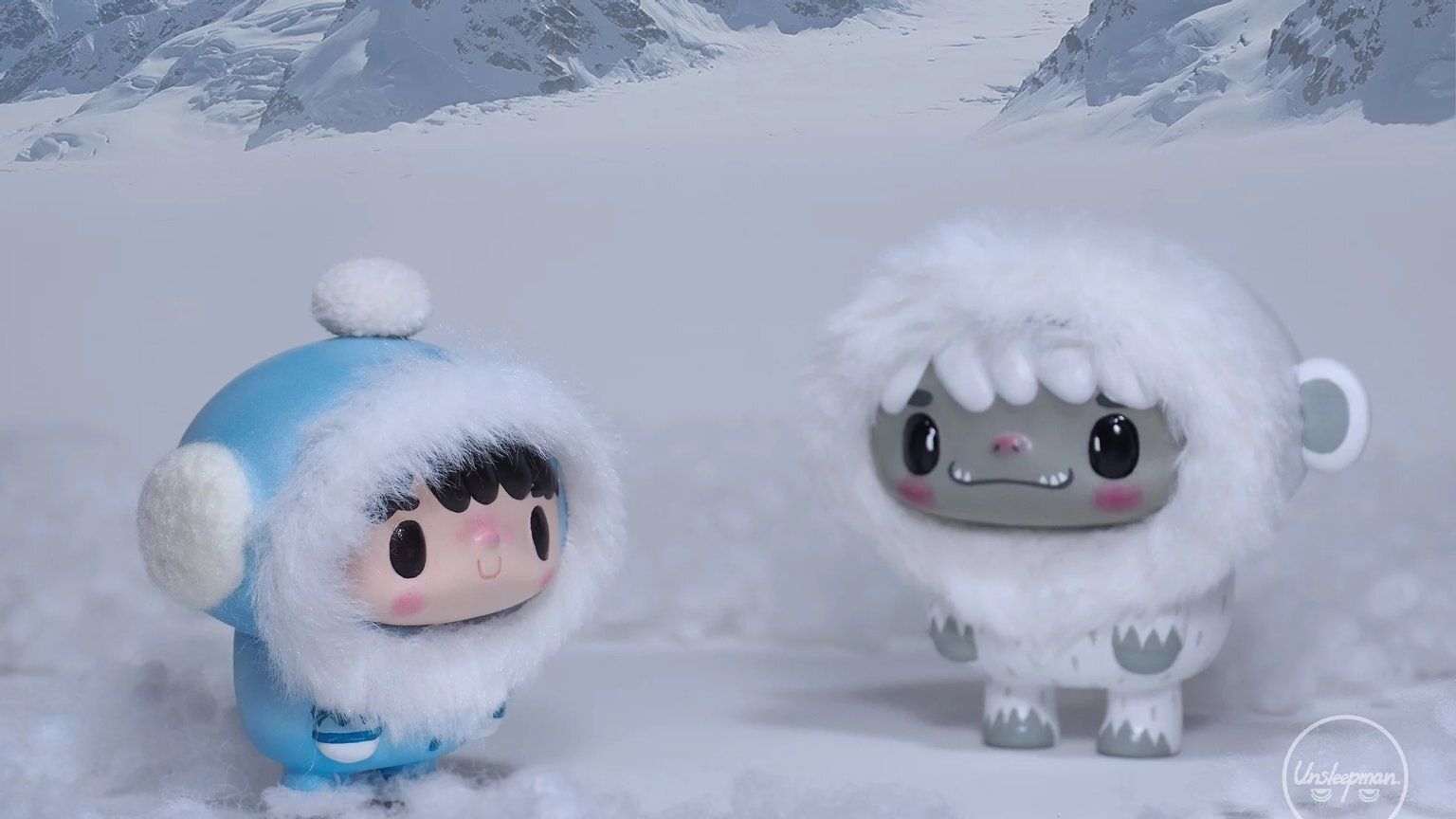 Tote Yeti Baby & Ice Boy by Unsleepman Toys - The Toy Chronicle