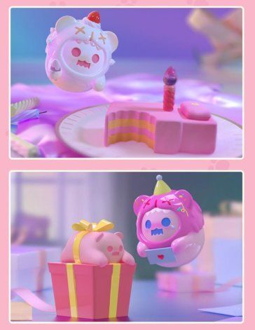 Ghost Bears Happy Birthday Blind Box Series Shin Woo x Finding UNicorn ...