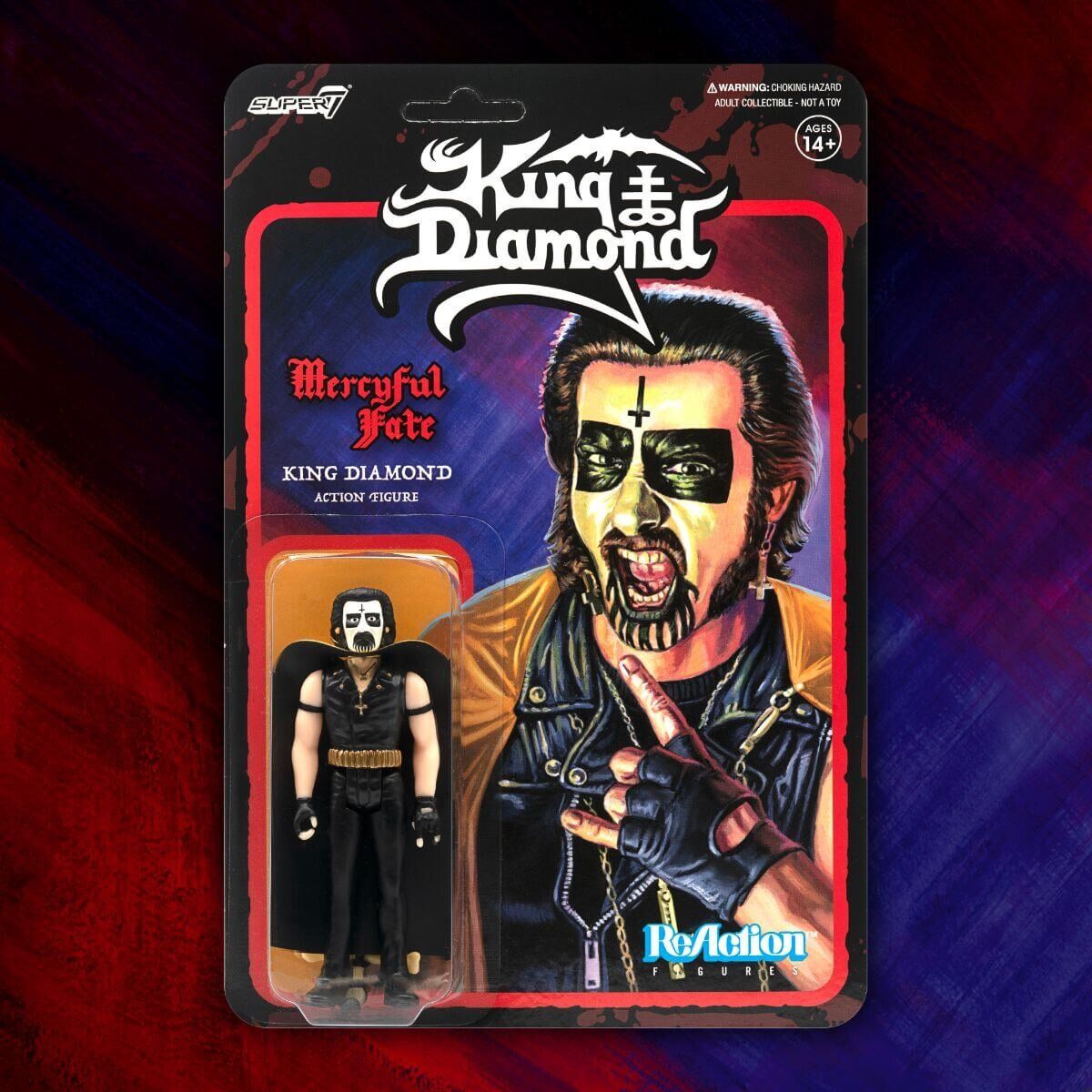 New King Diamond ReAction figures at Super7 - The Toy Chronicle