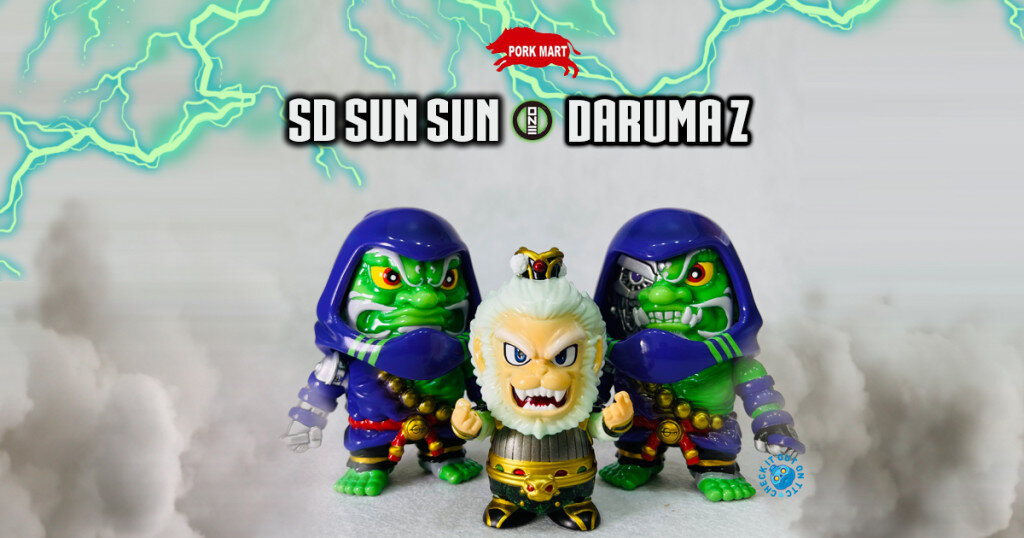 KAIJU ONE’s SD Sun Sun and Daruma Z Deva - The Toy Chronicle