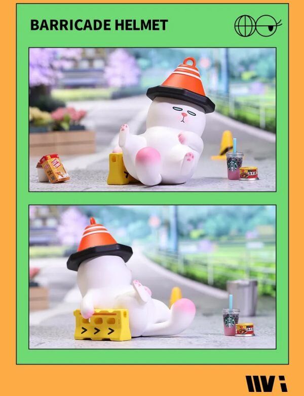 Vivi Cat Helmet series Blind Box Series by ViviCat x POP MART - The Toy ...