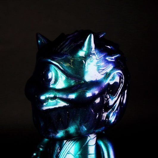 Mutant Vinyl Hardcore×RED SHARK CHIBI Jiu-jitsu ollie - The Toy Chronicle