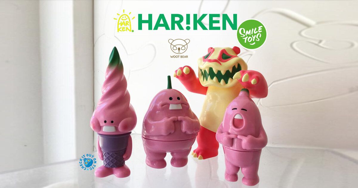 Kenichi Hariu Hariken x Woot Bear EXCLUSIVES - The Toy Chronicle