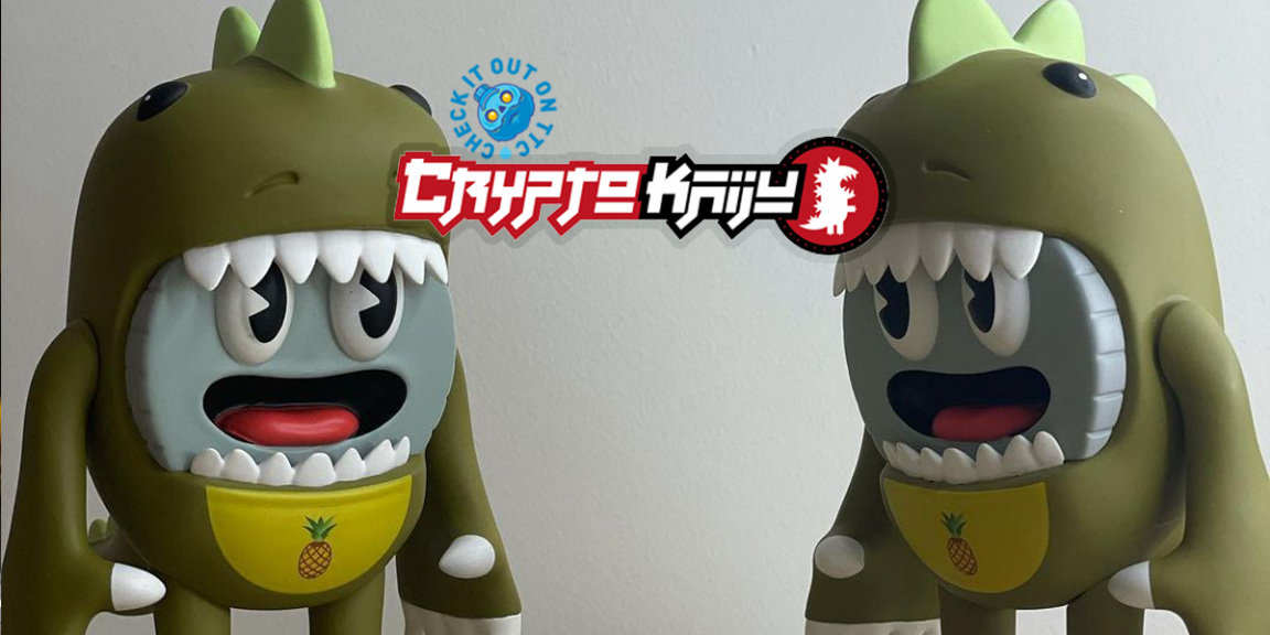 New: CryptoKaiju Pineapple Kaiju 8 NFT Collectible Release! - The Toy ...