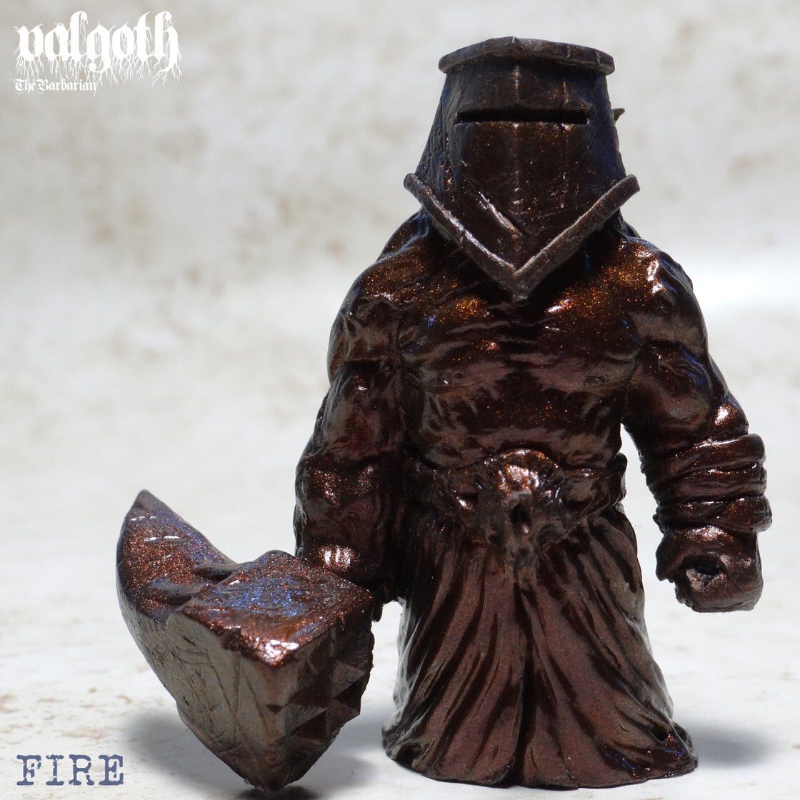 VALGOTH The Barbarian by Vini Chav Toys - The Toy Chronicle