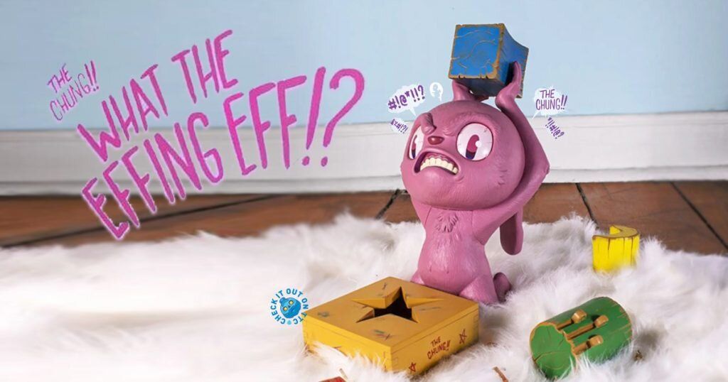 What the Effing Eff by David "The Chung" Chung x Martian Toys - The Toy ...
