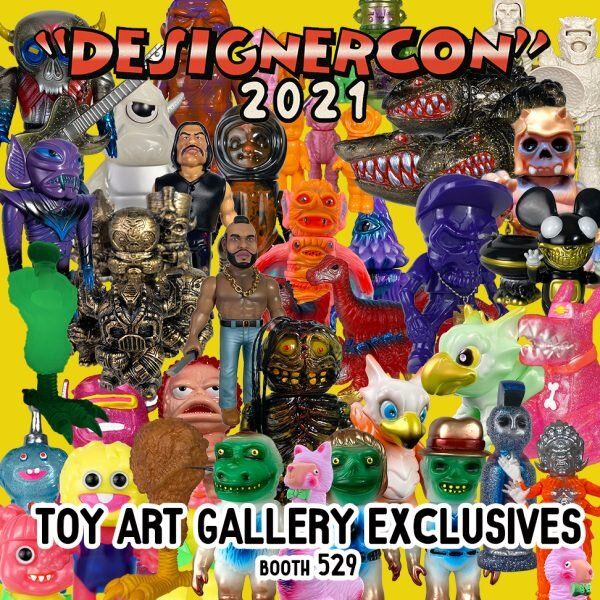 TOY ART GALLERY DESIGNERCON 2021 - The Toy Chronicle