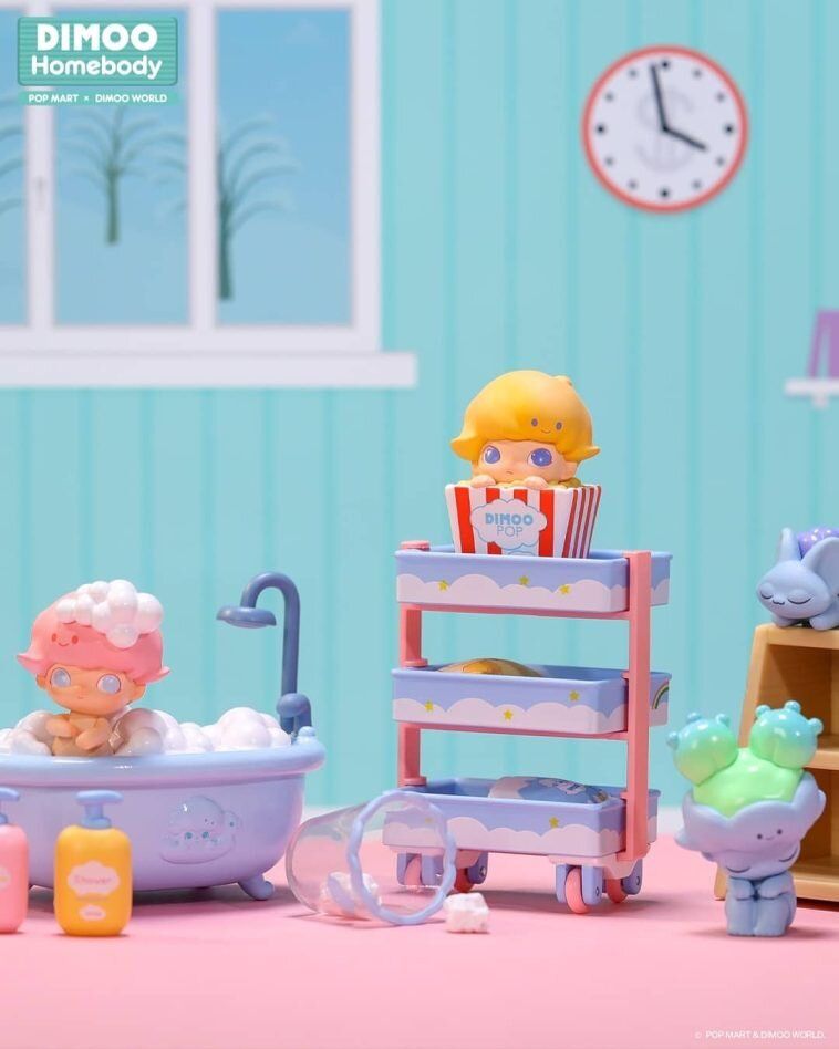 POP MART x Ayan Dimoo World Homebody Blind Box Prop Home Series - The ...