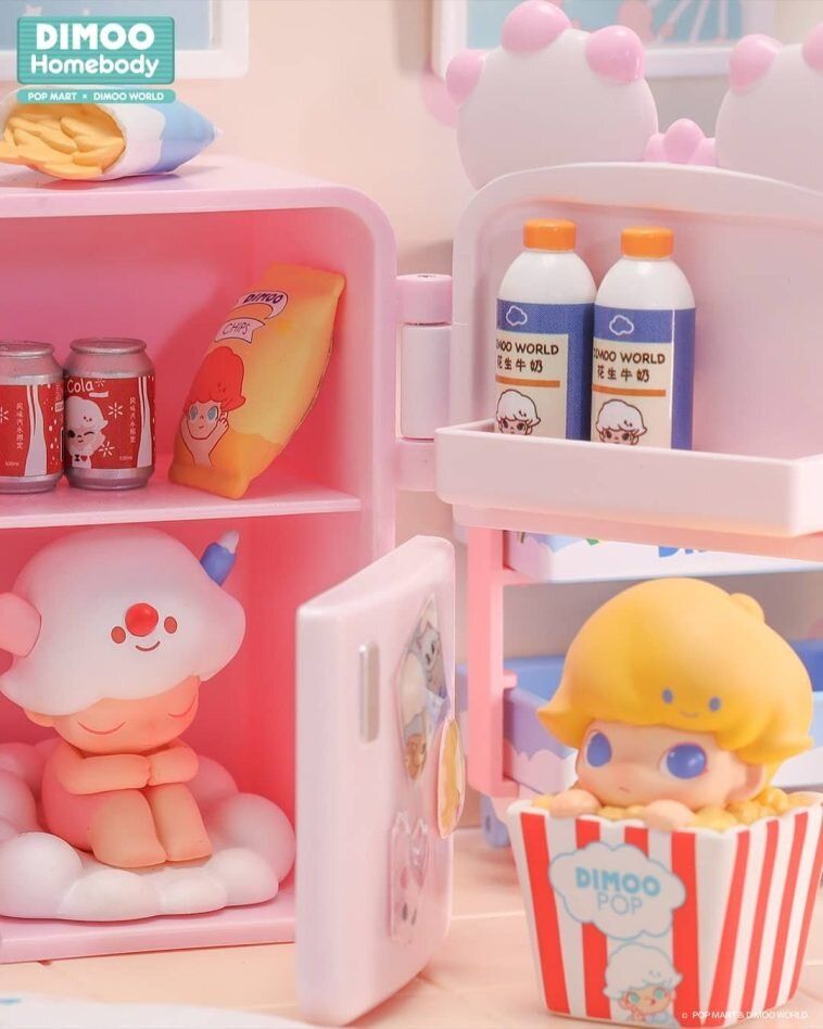 POP MART x Ayan Dimoo World Homebody Blind Box Prop Home Series - The ...