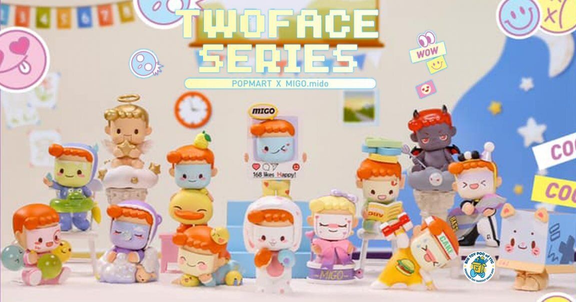 POP MART x Gwen's MIGO Mido: Twoface Blind Box Series - The Toy Chronicle