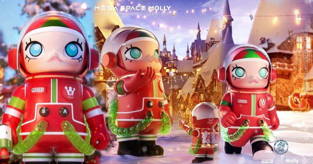 POP MART x Kenny Wong's Mega Space Molly: Christmas - The Toy Chronicle