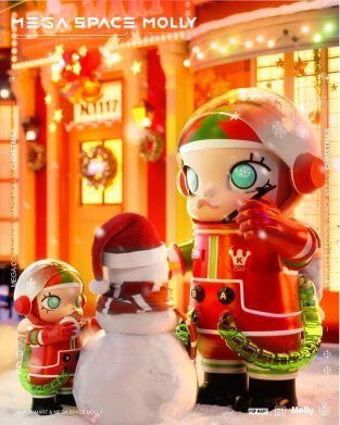 POP MART x Kenny Wong's Mega Space Molly: Christmas - The Toy Chronicle
