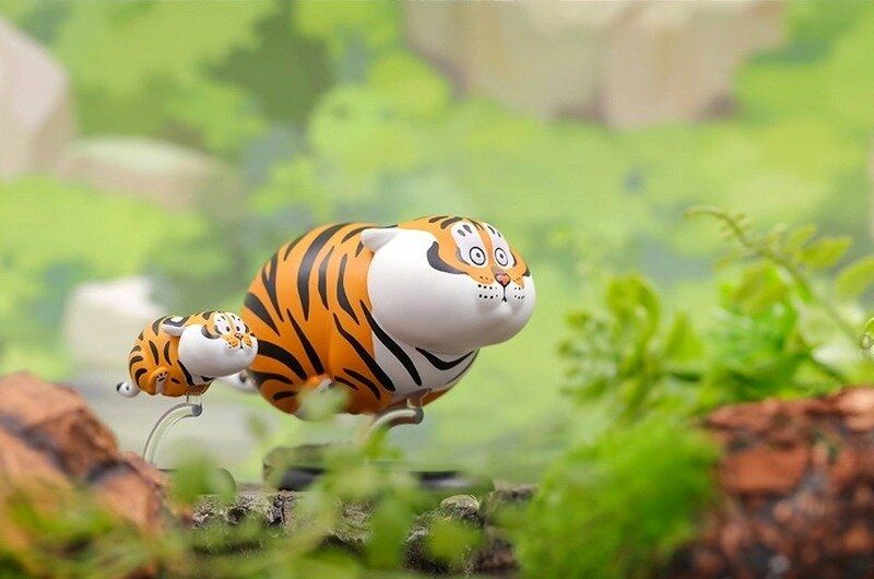 Bu2ma x 52Toys Panghu Fat Tiger & Baby Blind Box Series - The Toy Chronicle