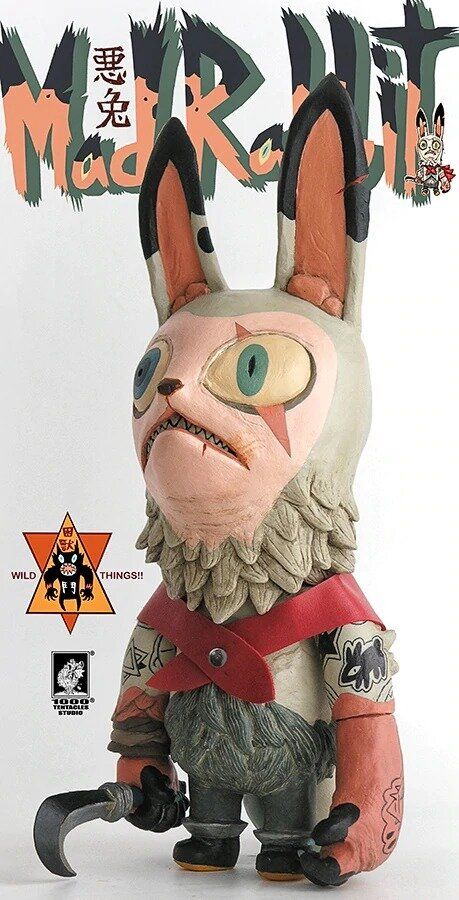 Mad Rabbit Wild Things Series by 1000 Tentacles - The Toy Chronicle