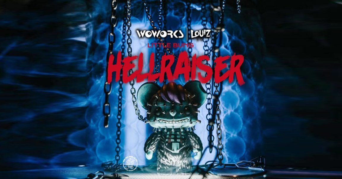 Louiz x WOWORKS Little Buns Hellraiser Edition - The Toy Chronicle