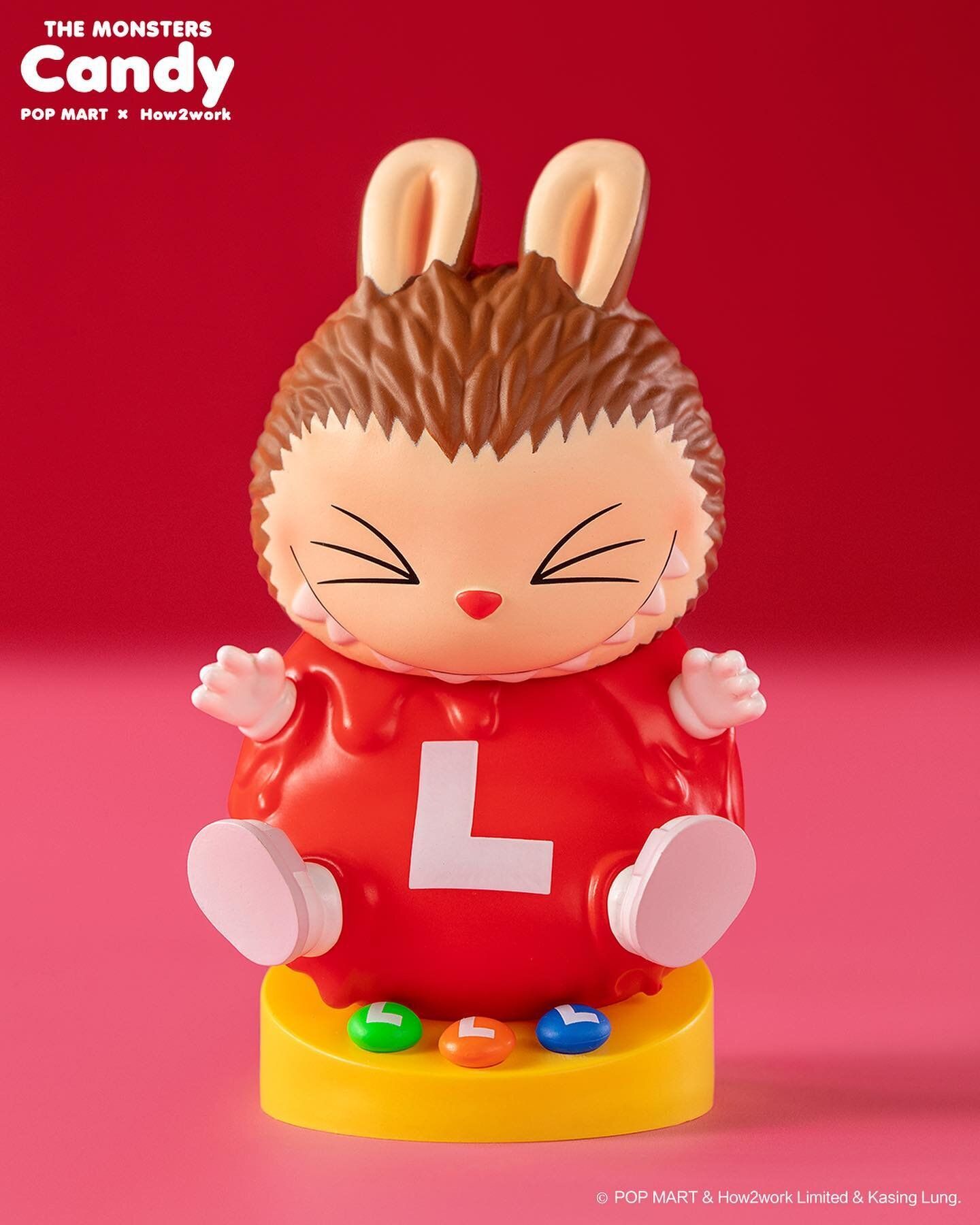 POP MART x Kasing Lung x How2Work Labubu and The Monsters Candy Blind ...