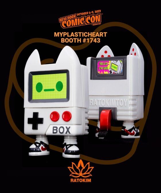 Game Boy Boxcat classic OG edition by Rato Kim at MPH NYCC 2022 - The ...