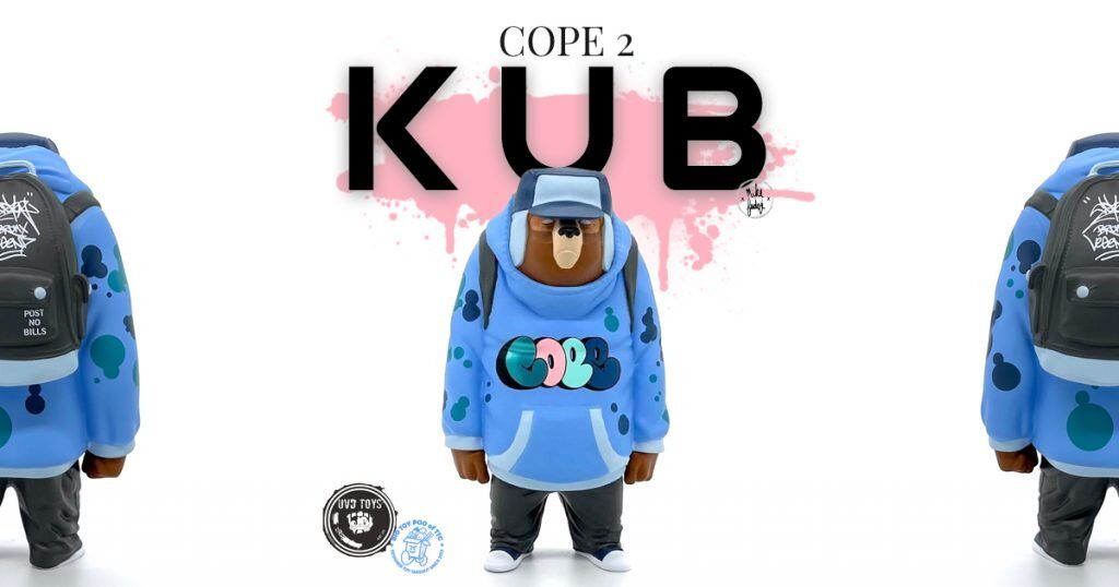 Cope2 x Mike Fudge x UVD Toys Presents Cope Kub - The Toy Chronicle