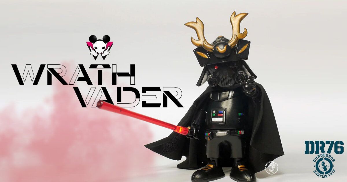 Wrath Vader by WUJI Toys x Dragon76 x Martian Toys - The Toy Chronicle