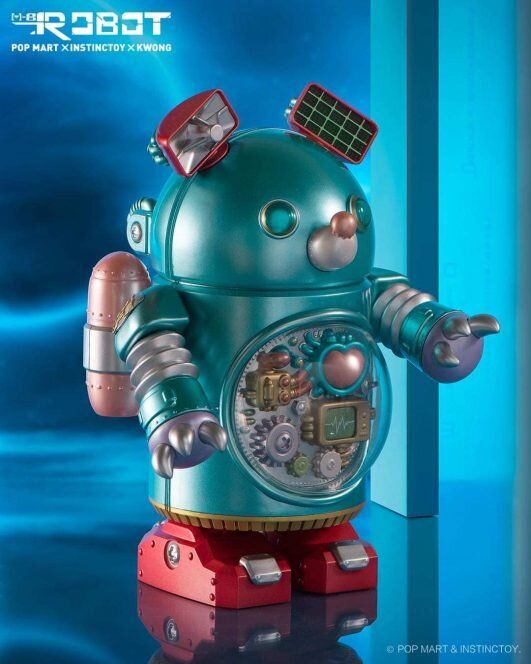 POP MART x KWONG x Instinctoy M-8 Robot - The Toy Chronicle
