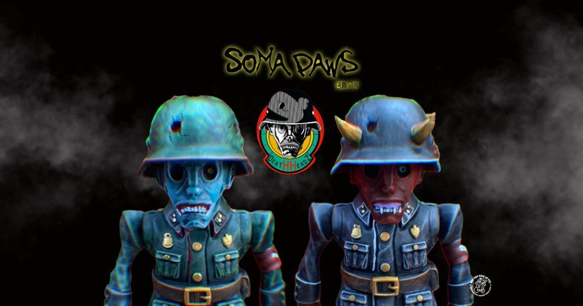 Death HeadZ Kevin x Danny Alpha Colour Wave by Soma Paws - The Toy ...