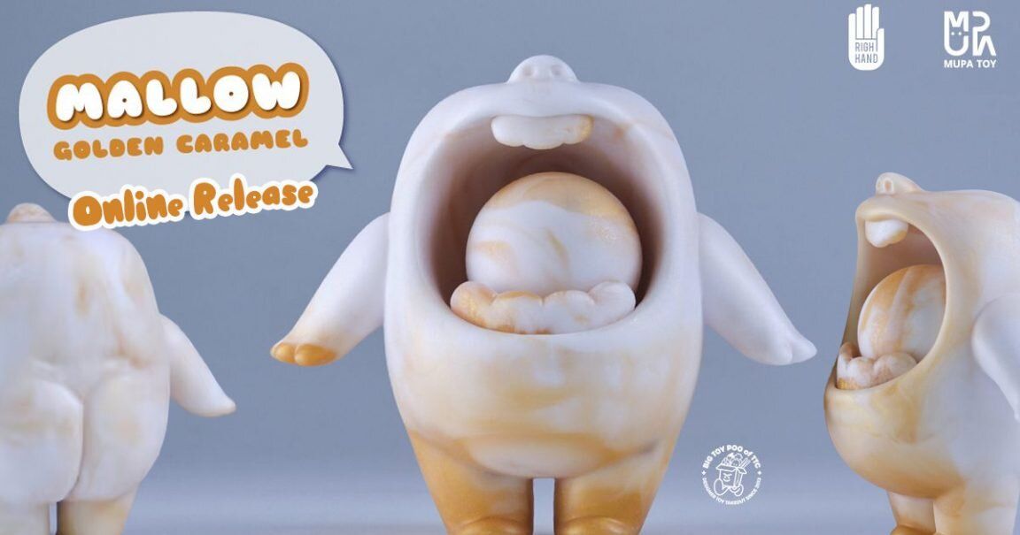 MALLOW Golden Caramel by MUPA Toy Online Release - The Toy Chronicle