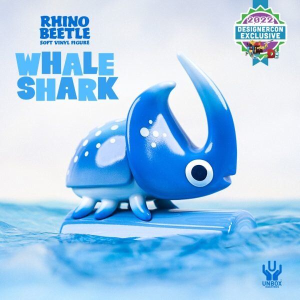 Whale Shark Rhino Beetle by Chris Lee x Unbox Industries - The Toy ...