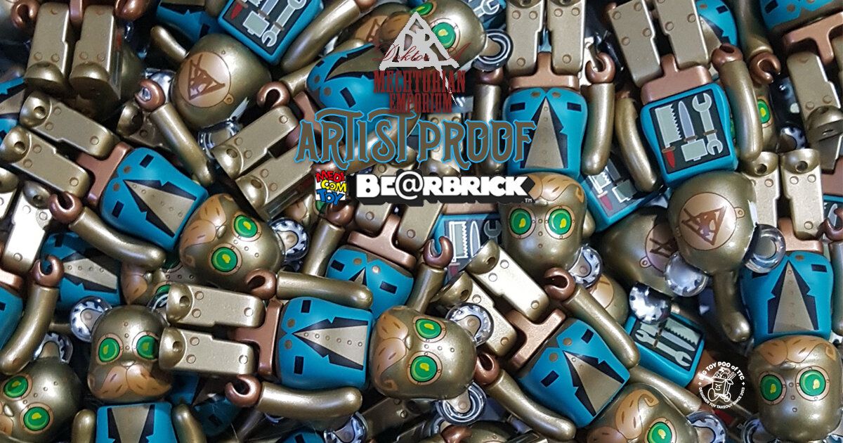 Medicom x Doktor A Benjamin Toolbox Be@rbrick Artist Proof Edition ...