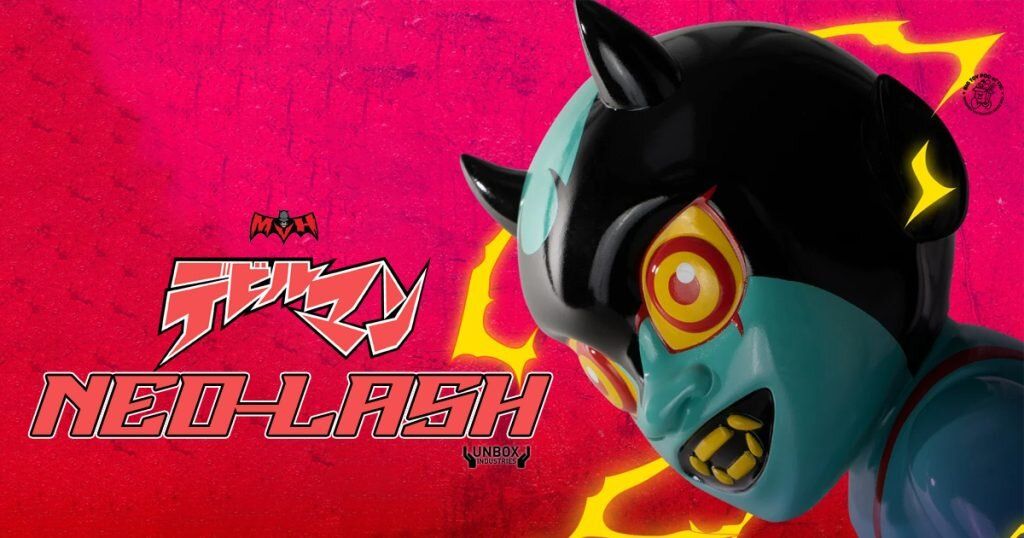 Mutant Vinyl Hardcore x Unbox Industries Presents NEO-LASH DEVILMAN ...